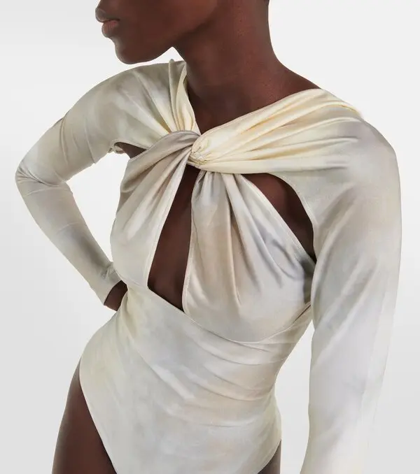 Coperni Criss-cross Jersey Bodysuit