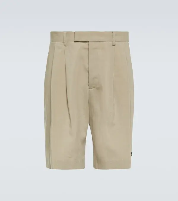 Amiri Wool-blend Bermuda Shorts