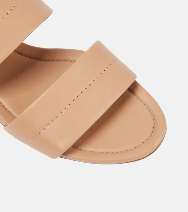 Gabriela Hearst Lora Leather Sandals - Brown