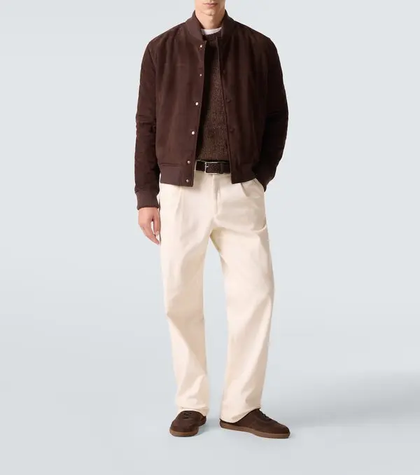 TOD'S Logo Suede Sneakers