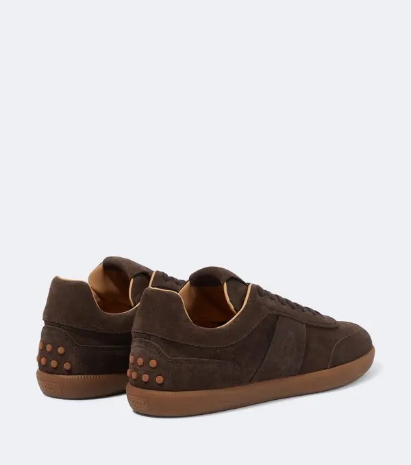 TOD'S Logo Suede Sneakers