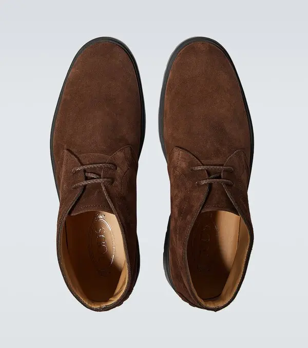 TOD'S Suede Desert Boots - Brown