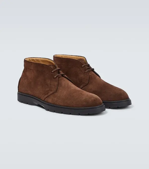 TOD'S Suede Desert Boots - Brown