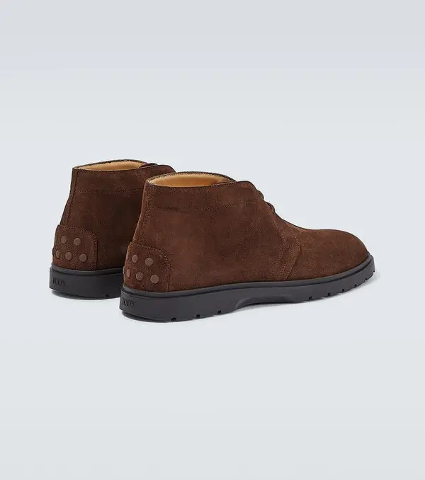 TOD'S Suede Desert Boots - Brown