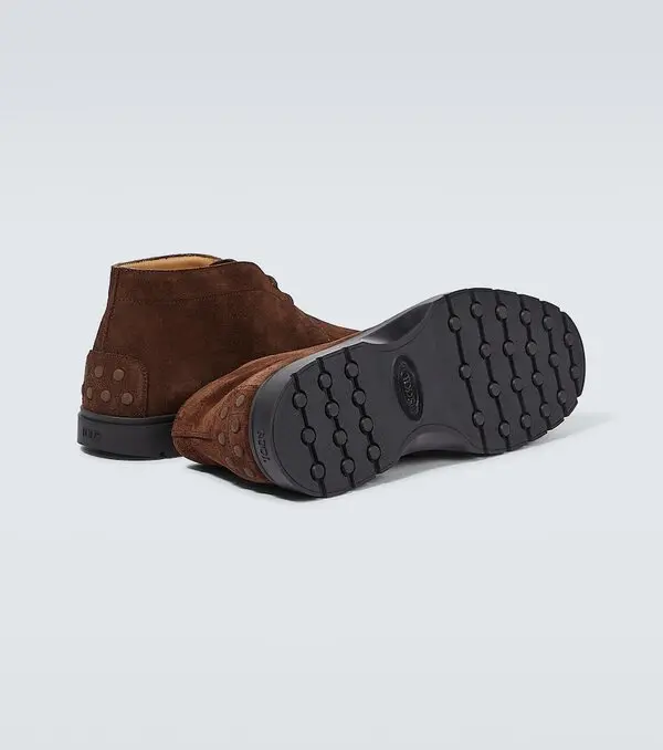 TOD'S Suede Desert Boots - Brown