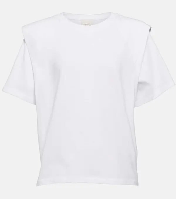 Isabel Marant Zelitos Cotton Top - White