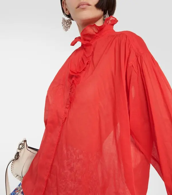 MARANT ETOILE Pamias Cotton Blouse