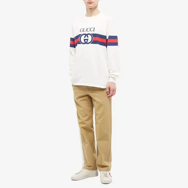 Gucci Long Sleeve New Logo T-shirt