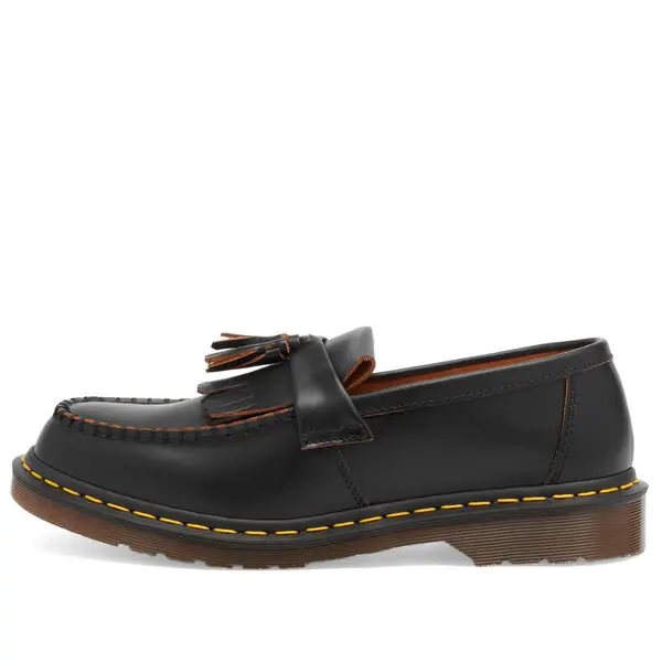 Dr. Martens Adrian Tassel Loafer - Vintage Black Quilon