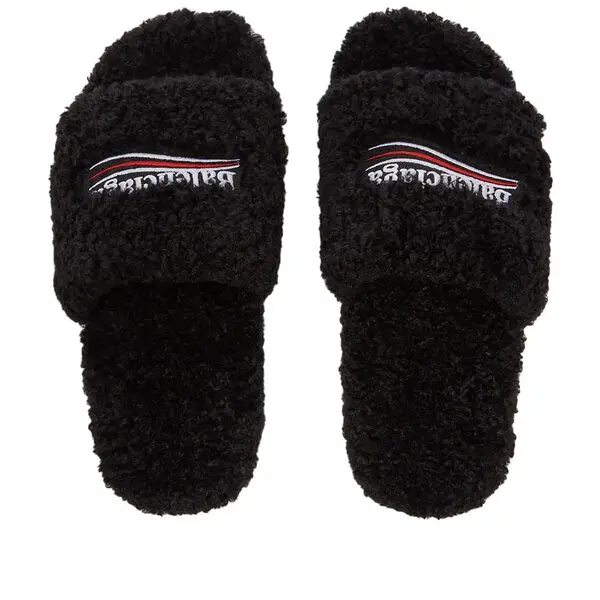 Balenciaga Furry Slide