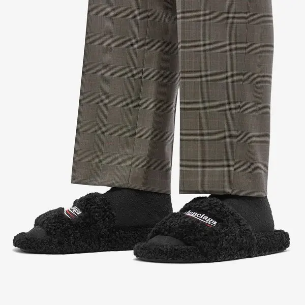 Balenciaga Furry Slide
