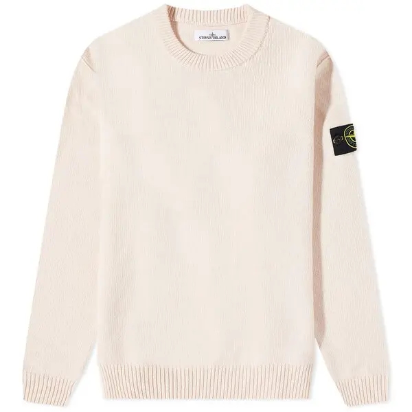 Stone Island Lambswool Crew Neck Knit