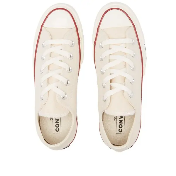 CONVERSE Chuck Taylor 1970s Ox Sneakers - Parchment/garnet/egret