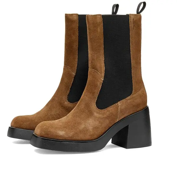VAGABOND SHOEMAKERS Brooke Suede Chelsea Pull On Boot