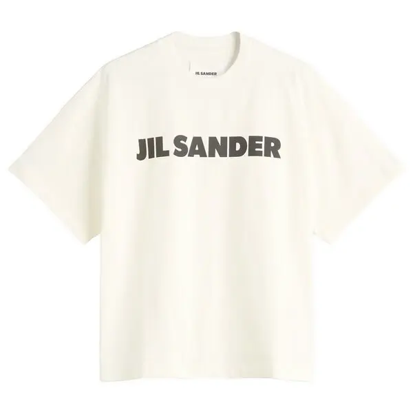 JIL SANDER Logo T-shirt - Natural