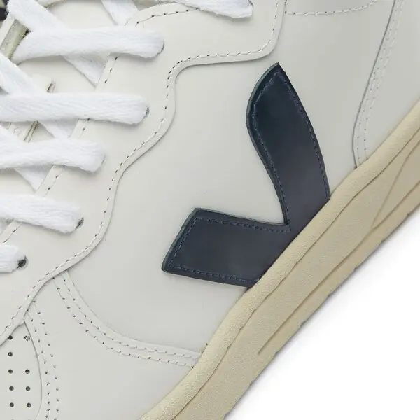 VEJA V-15 High-top Sneakers - Extra White/nautico