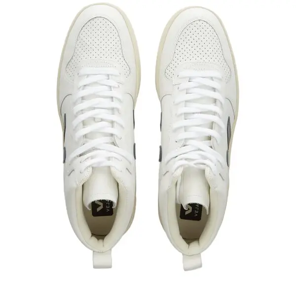 VEJA V-15 High-top Sneakers - Extra White/nautico