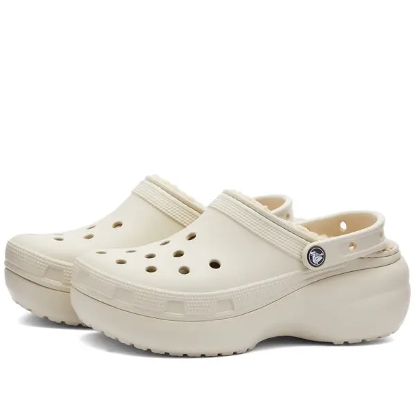 CROCS Classic Platform Lined Clog