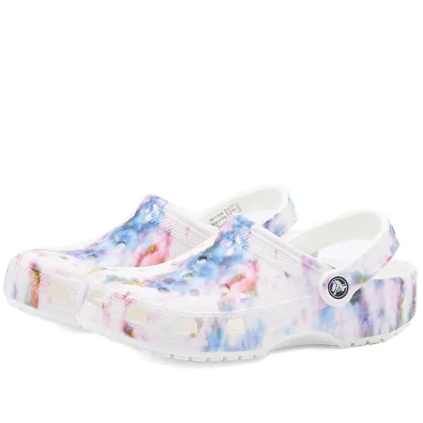CROCS Classic Tie Dye Graphic Clog