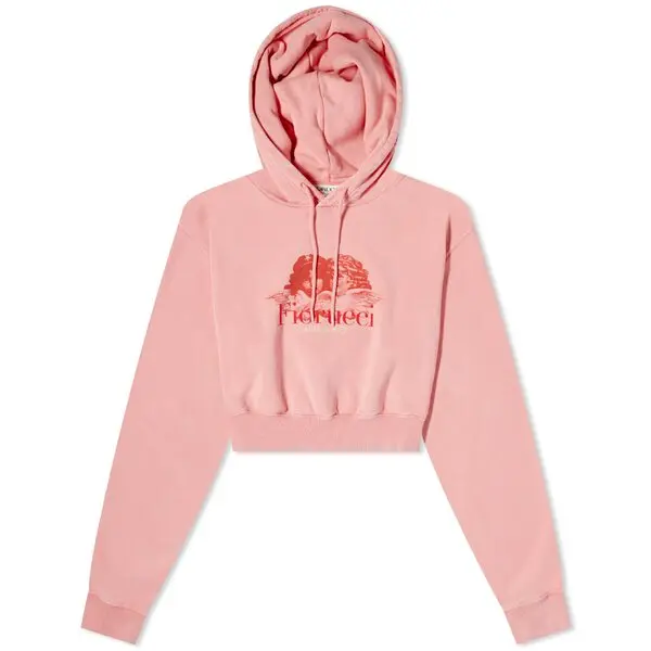 Fiorucci Milano Angel Crop Hoodie