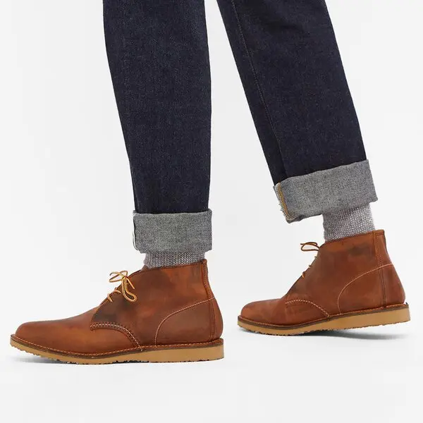 Red Wing 3322 Weekender Chukka Boots - Copper Rough/tough