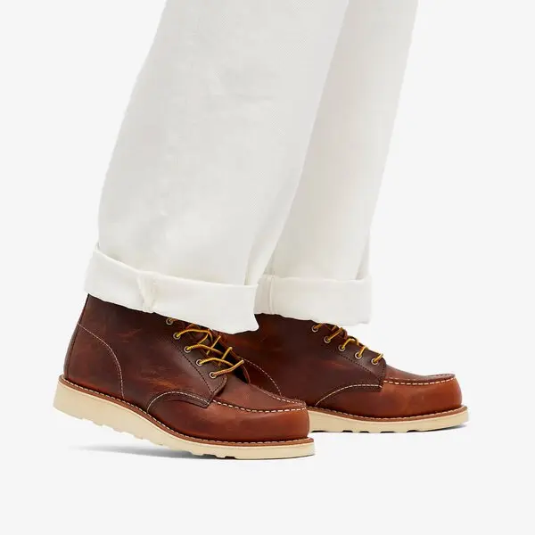 Red Wing Heritage 6" Moc Toe Boots - Copper Rough/tough