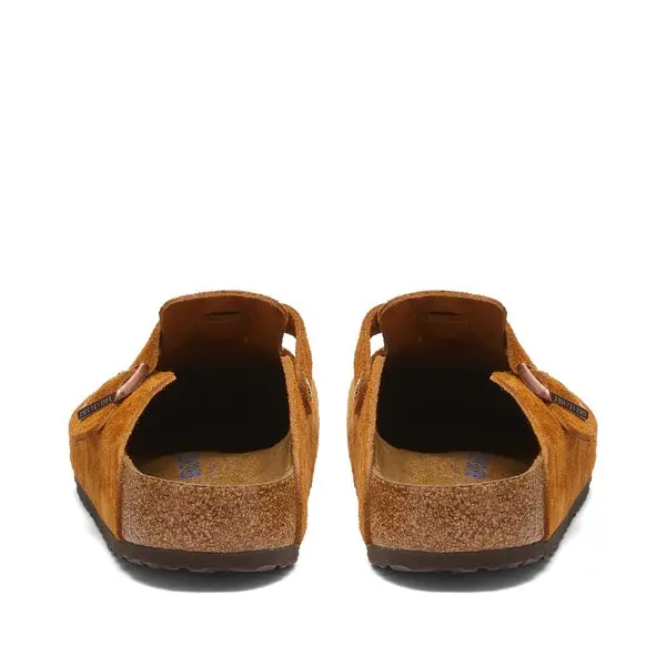 BIRKENSTOCK Boston Sfb Clog - Mink Suede