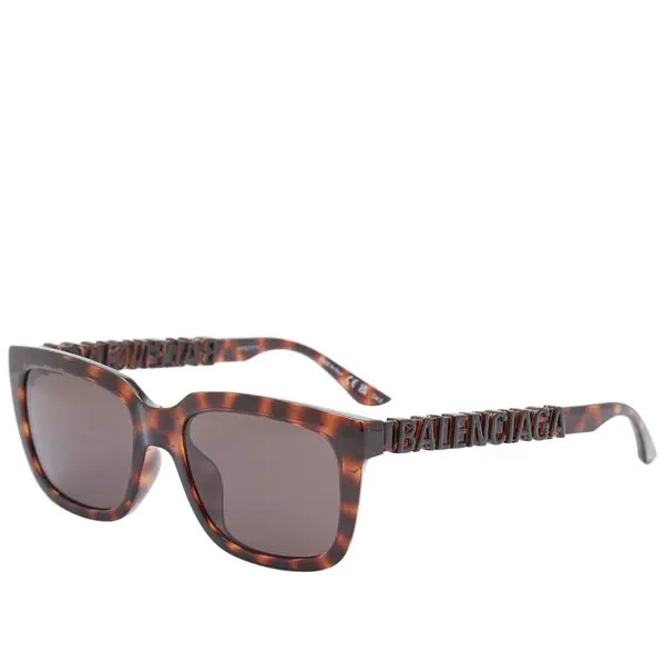 Balenciaga Eyewear Injection Logo Sunglasses