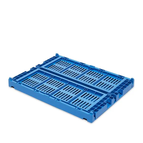 HAY Medium Recycled Colour Crate - Electric Blue
