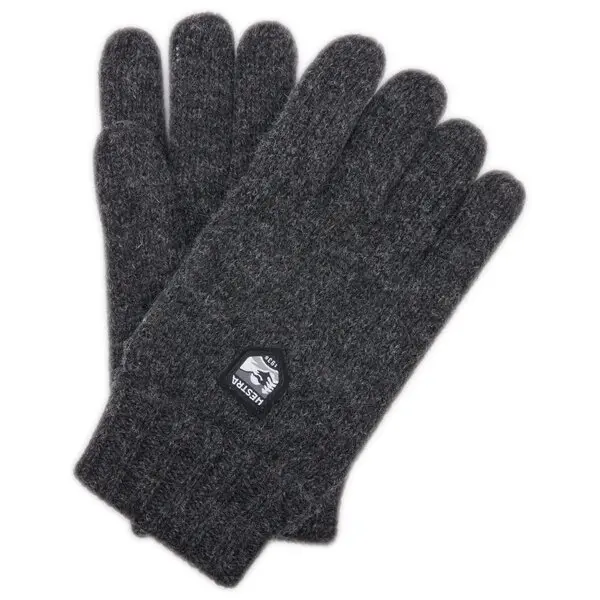 HESTRA Basic Wool Glove - Charcoal