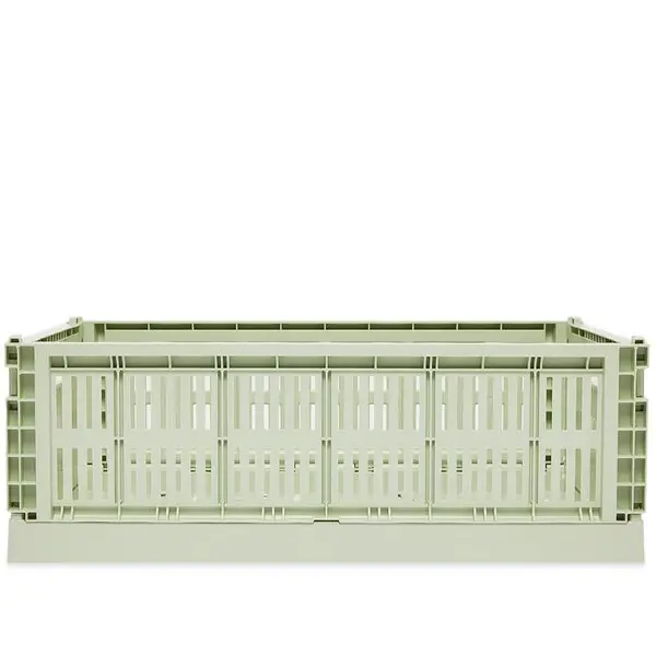 HAY Large Recycled Colour Crate - Mint