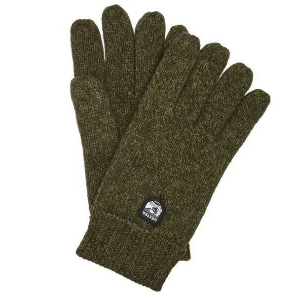 HESTRA Basic Wool Glove - Olive