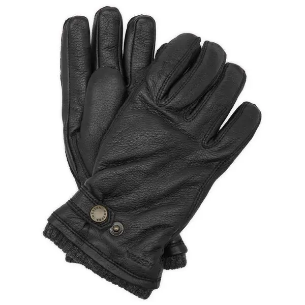 HESTRA Elk Utsjö Leather Glove - Black
