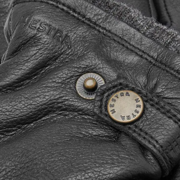 HESTRA Elk Utsjö Leather Glove - Black