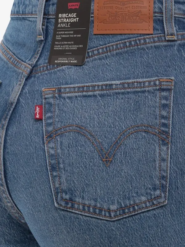 LEVI'S Ribcage Straight Ankle