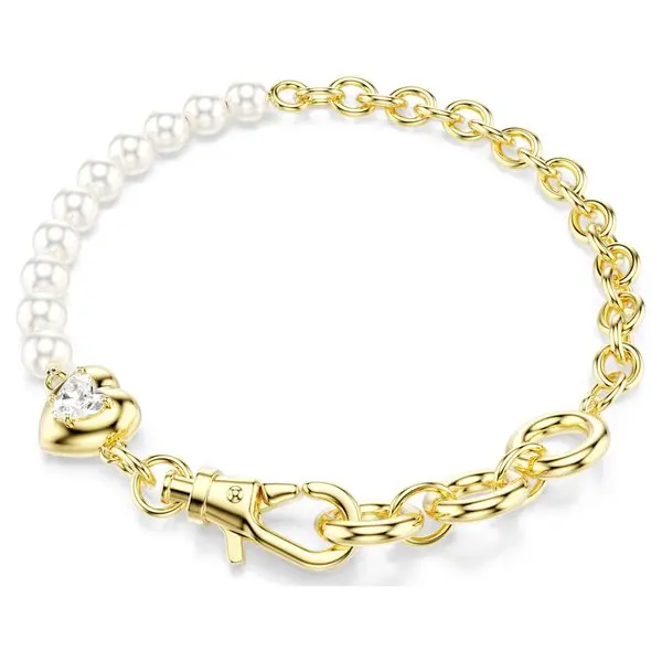 SWAROVSKI Idyllia Foliage Crystal Bracelet - White