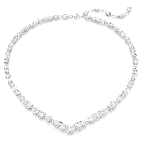 SWAROVSKI Mesmera Heart Chain Necklace - White