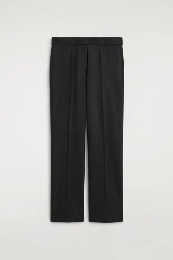 Cos Tailored Straight-leg Pants In Recycled Polyester