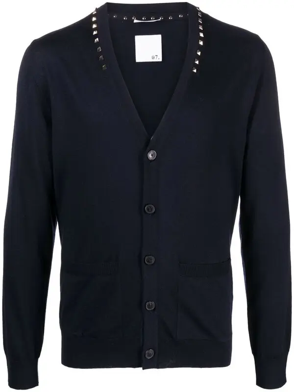 Valentino Garavani Rockstud-embellished Wool Cardigan