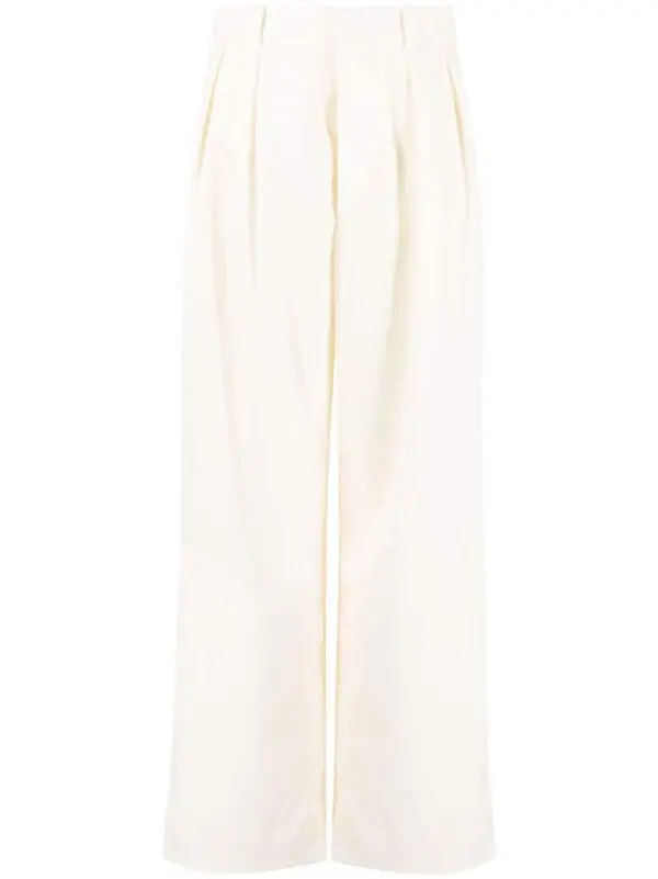 Wardrobe.NYC Low-rise Trousers - Neutrals