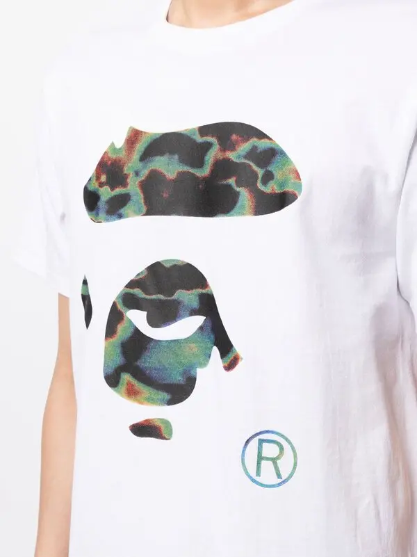 A BATHING APE Logo-print Cotton T-shirt