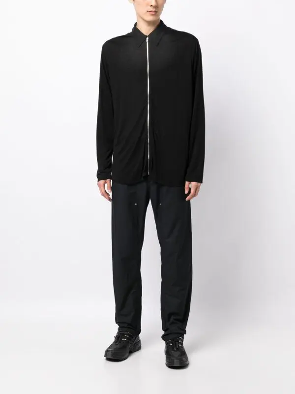 POST ARCHIVE FACTION Zip-up Lyocell Jacket