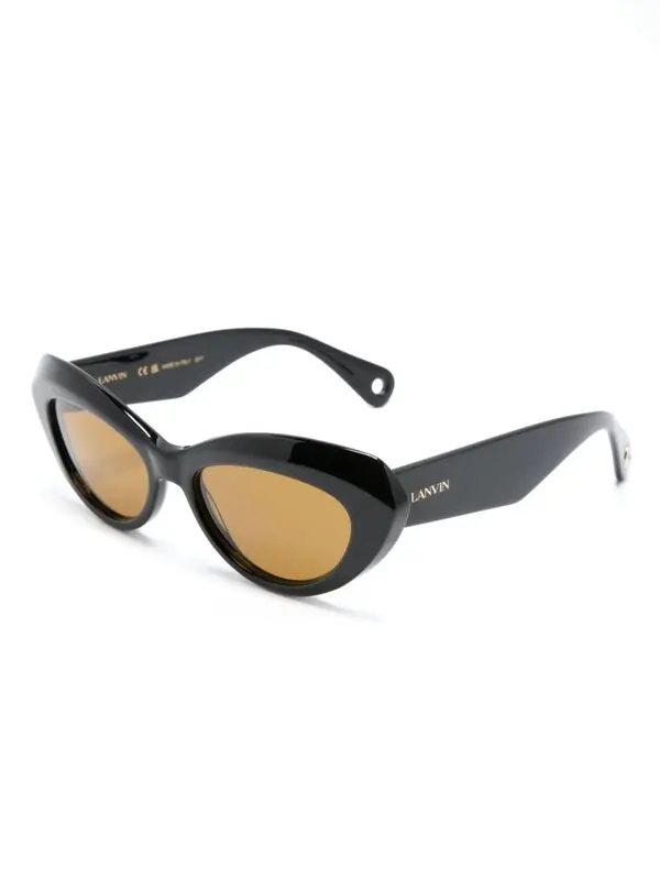 Lanvin Cat-Eye Sunglasses In Black - 40% Off | Editorialist display picture 3