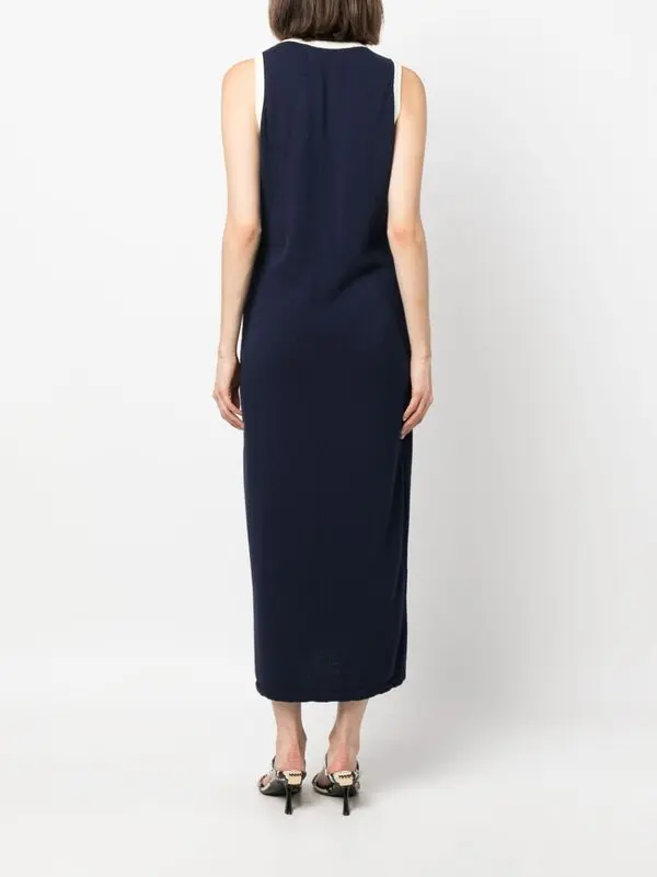 Giuliva Heritage Lisa Cotton-blend Midi Dress