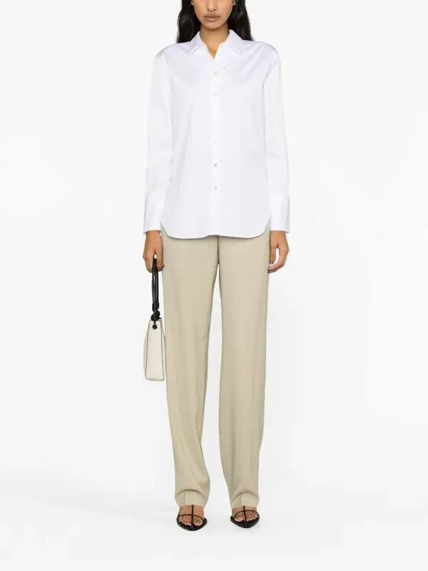 JOSEPH Cotton Poplin Shirt - White