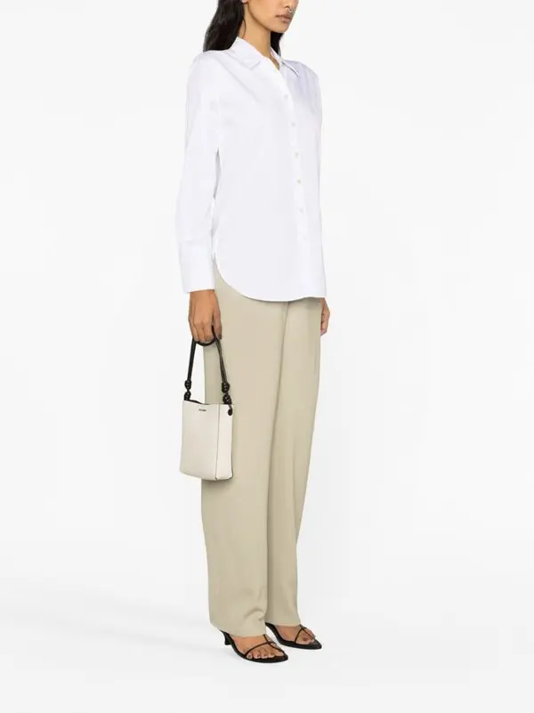 JOSEPH Cotton Poplin Shirt - White