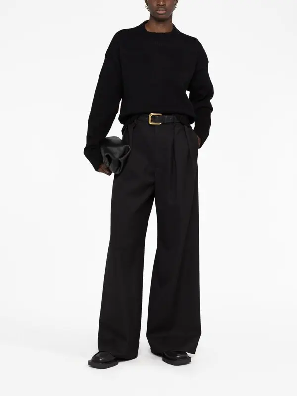 JIL SANDER Cashmere-blend Sweater - Black
