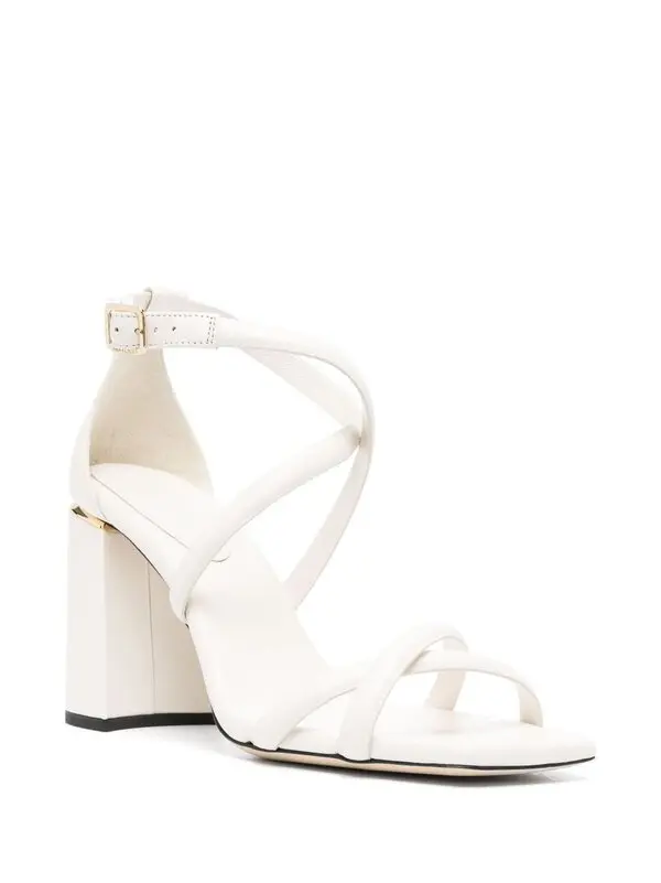 JIMMY CHOO Rheea 85mm Nappa Leather Sandals