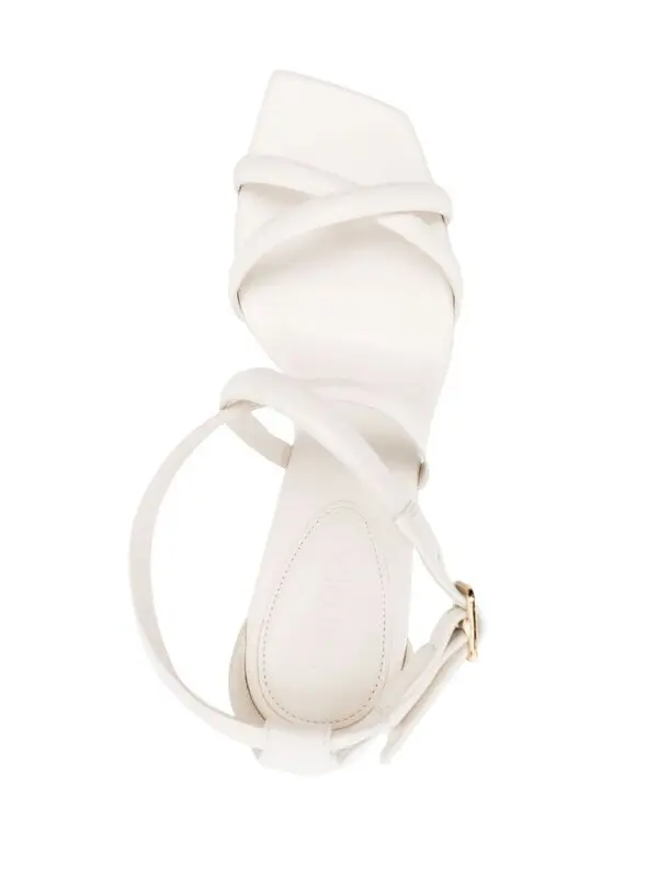 JIMMY CHOO Rheea 85mm Nappa Leather Sandals