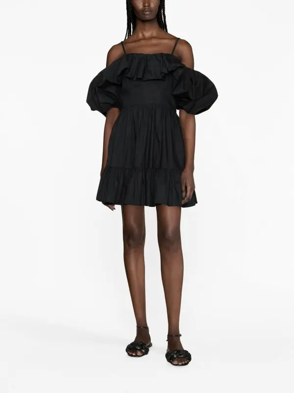Ulla Johnson Lila Cold-shoulder Minidress